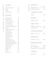 MENU – Ostra
